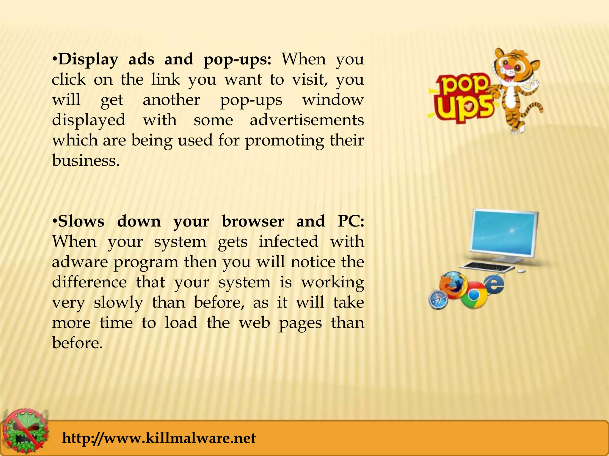 Adware and Browser Hijacker - Symptoms and Prevention | PPTX