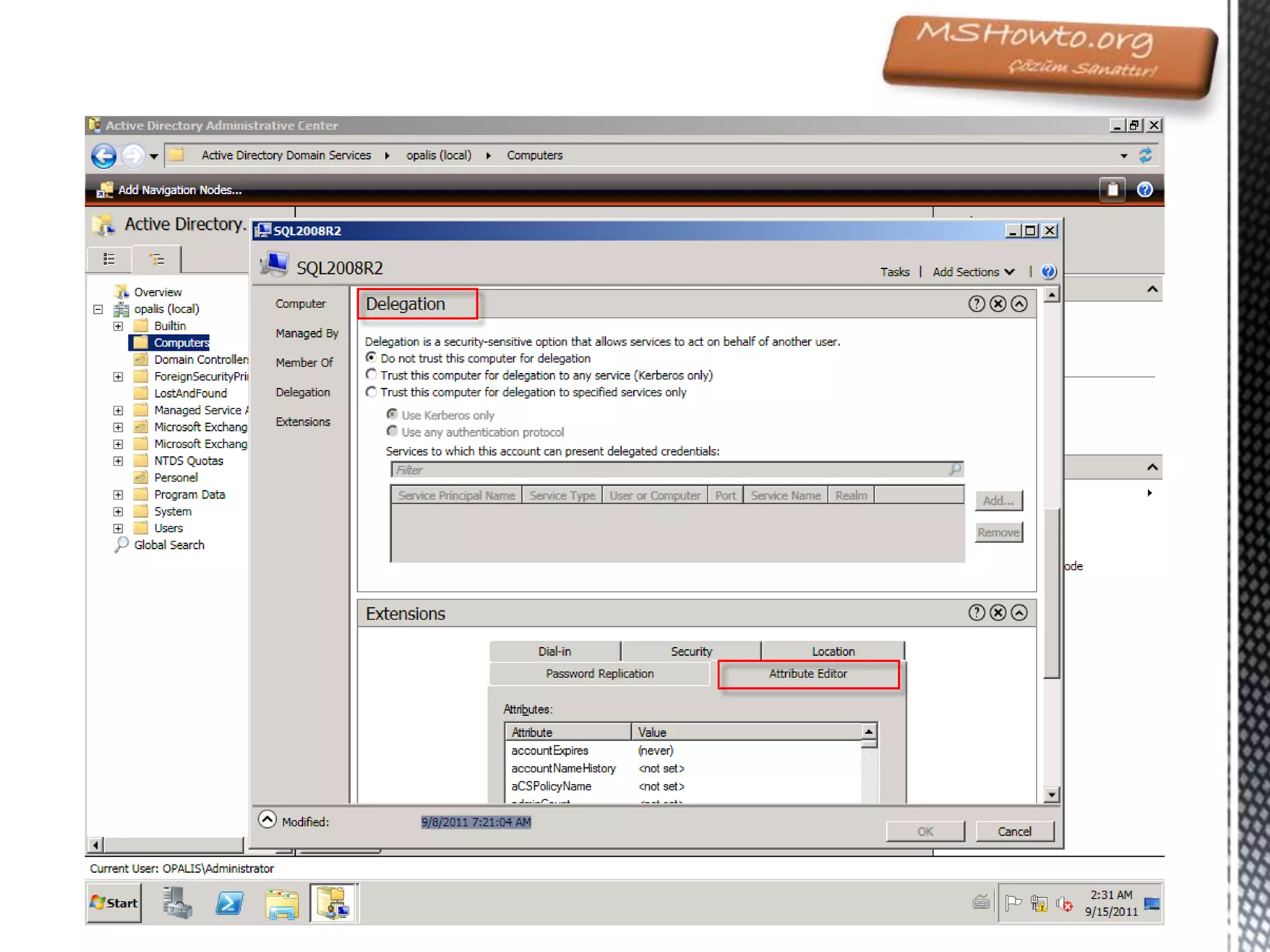 Microsoft Active Directory Mimarisi ve Yönetim Detayları | PPT