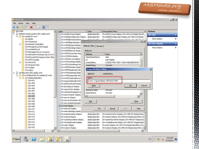 Microsoft Active Directory Mimarisi ve Yönetim Detayları | PPTX