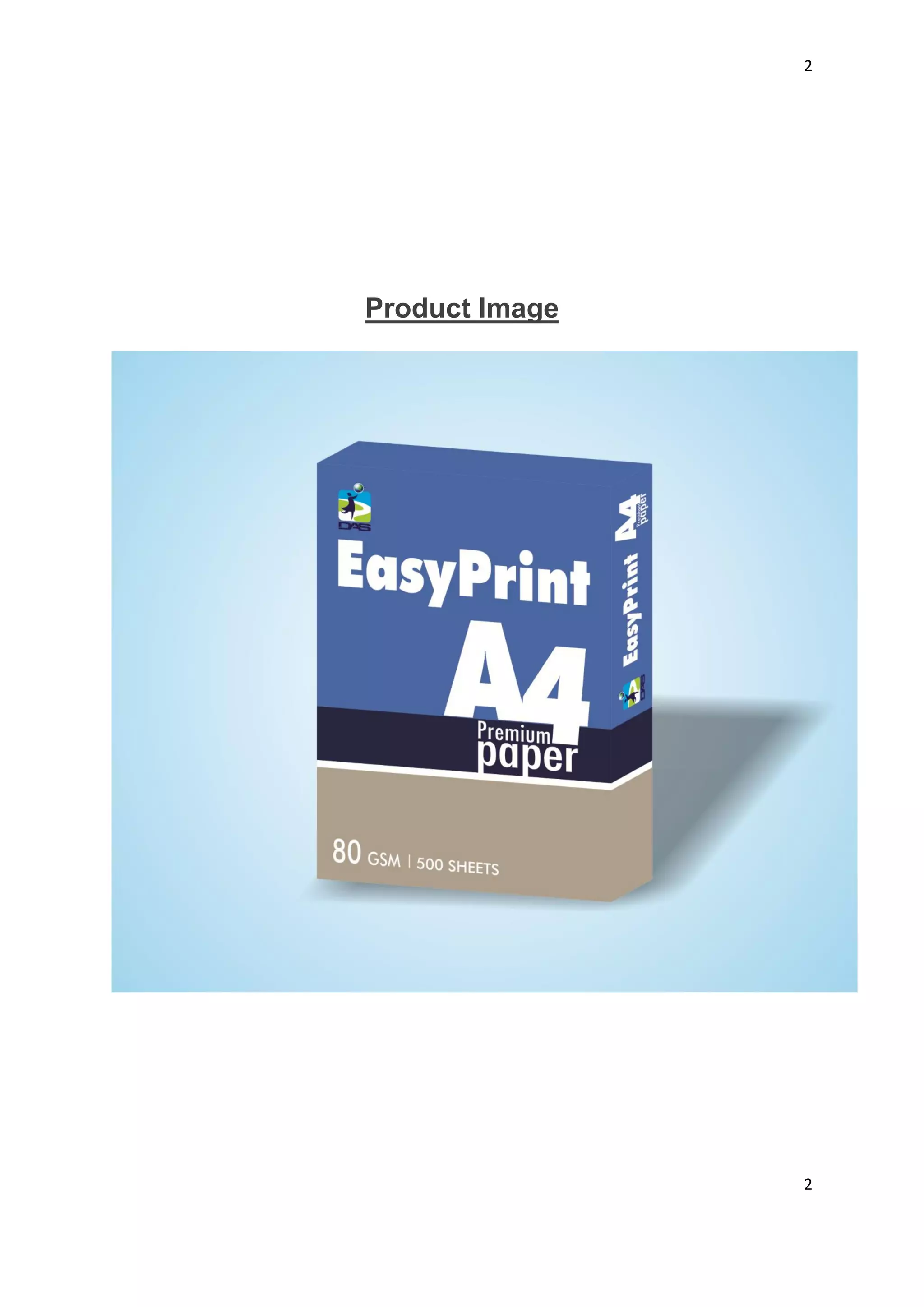 A4 Product Specification | PDF