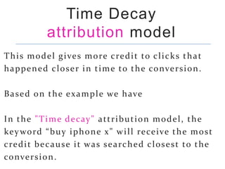AdWords Attribution Models - Complete Guide | PPT