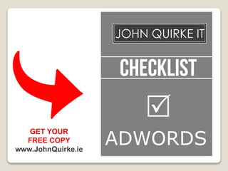 Essential Adwords checklist | PPTX
