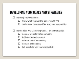 Essential Adwords checklist | PPTX