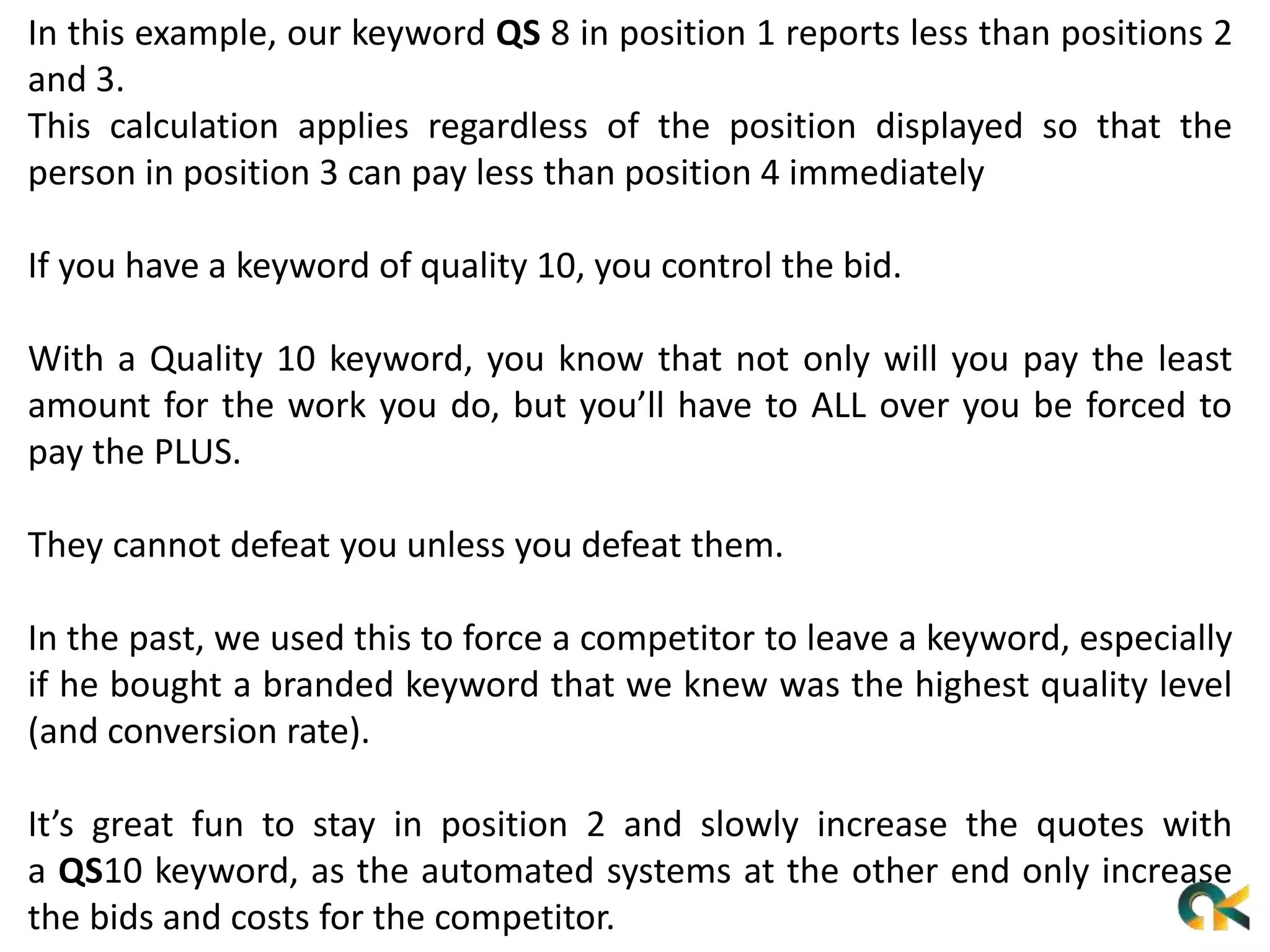Understand the AdWords Algorithm | PPT