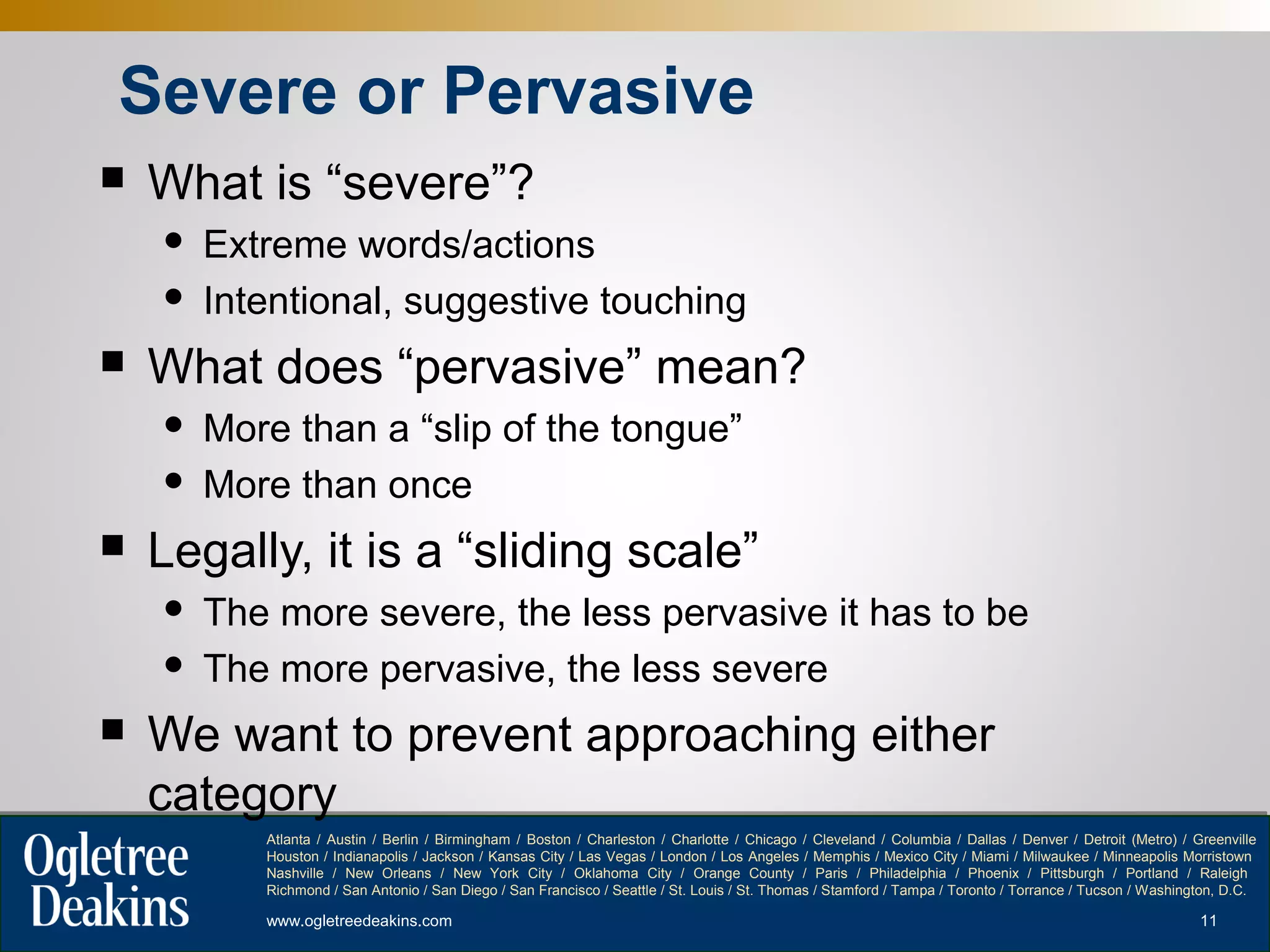 Respectful Workplace: Anti-Harassment Training with Sarah Platt | PPT