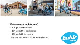 Bublr Advertising Opportunities | PPTX