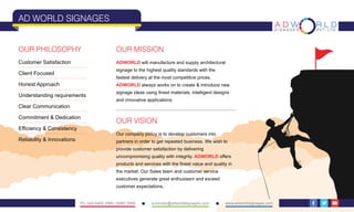 Ad World Signages | PPT
