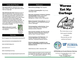 Worms Eat My Garbage ~ University of Florida | PDF