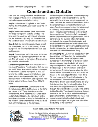 Seattle Tilth Worm Composting Bin | PDF