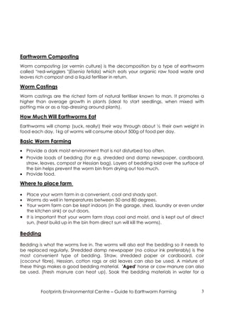 Guide to Earthworm Farming | PDF