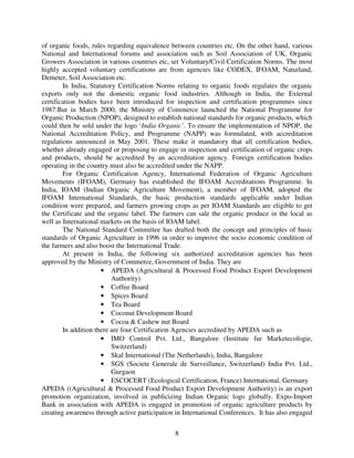 Organic Farming of Vegetables In India | PDF