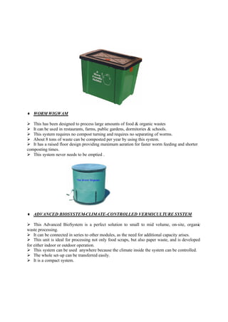 Vermiculture: A Sustainable System for Solid Waste Treatment | PDF