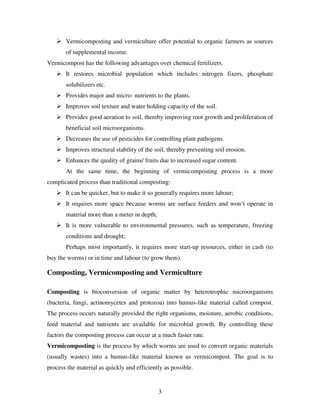 Vermicomposting Technology for Solid Waste Management | PDF