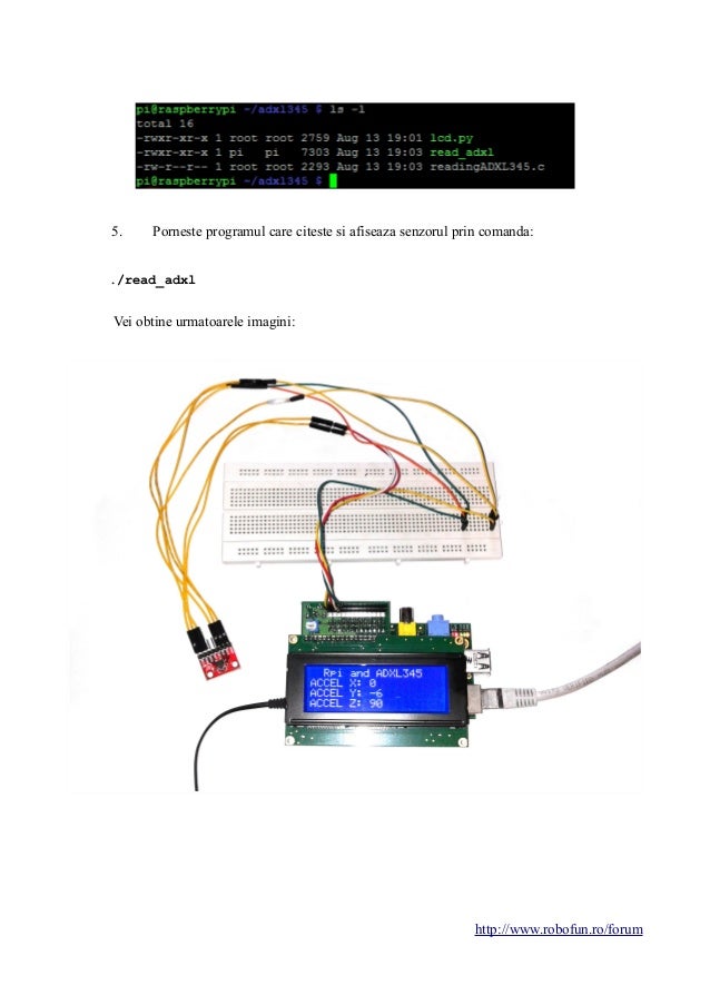 Adxl345 raspberry pi