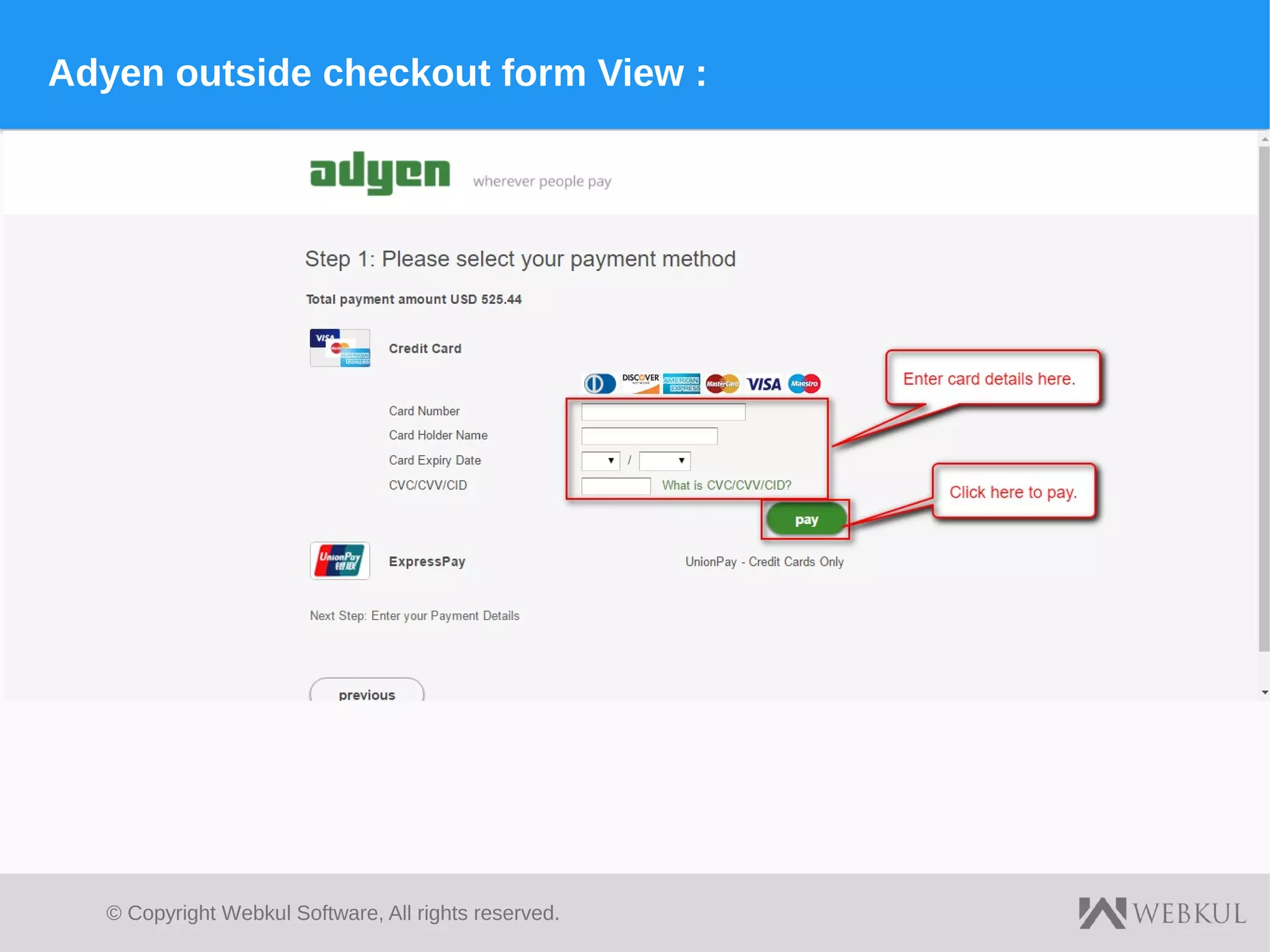CS-Cart Adyen payment gateway V1.1 | ODP