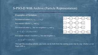 A Dynamic Logistic Dispatching System With Set-Based Particle Swarm Optimization | PPTX ...