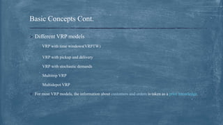 A Dynamic Logistic Dispatching System With Set-Based Particle Swarm Optimization | PPTX ...