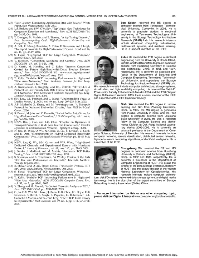 A Dynamic Performance Basedflowcontrol Pdf
