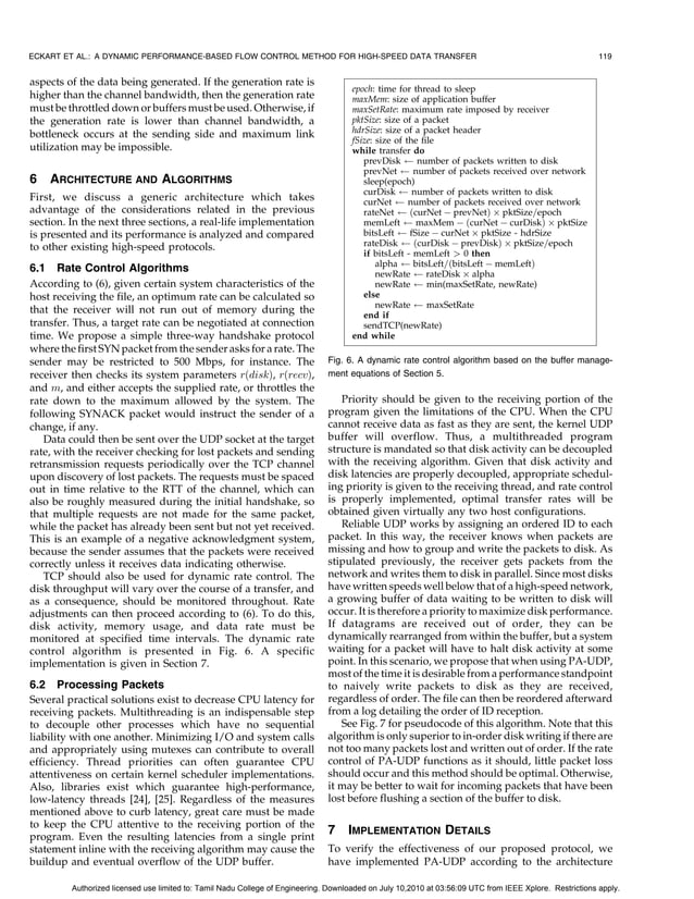 A Dynamic Performance Basedflowcontrol Pdf