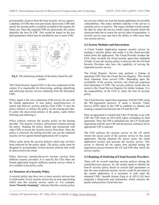 A dynamic policy based security-as-a-service infrastructure for cloud environment | PDF