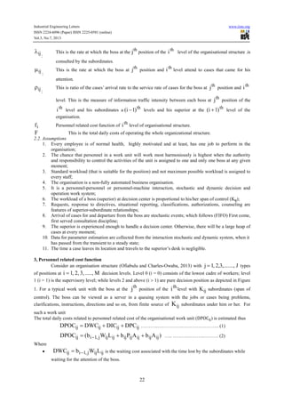 A dynamic programming model for organisational designing | PDF
