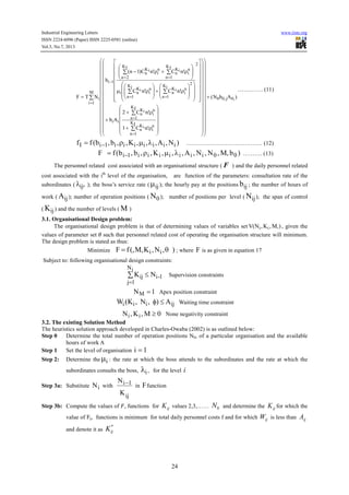 A dynamic programming model for organisational designing | PDF