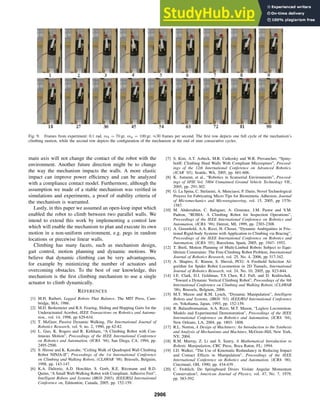 A Dynamic Single Actuator Vertical Climbing Robot | PDF