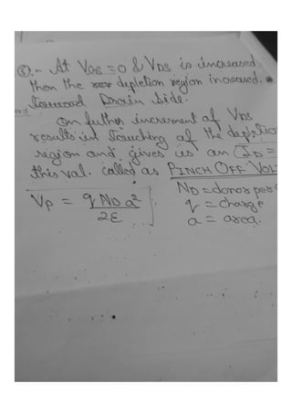 Analog Electronics Handwritten Notes Unit1 and 2 | PDF