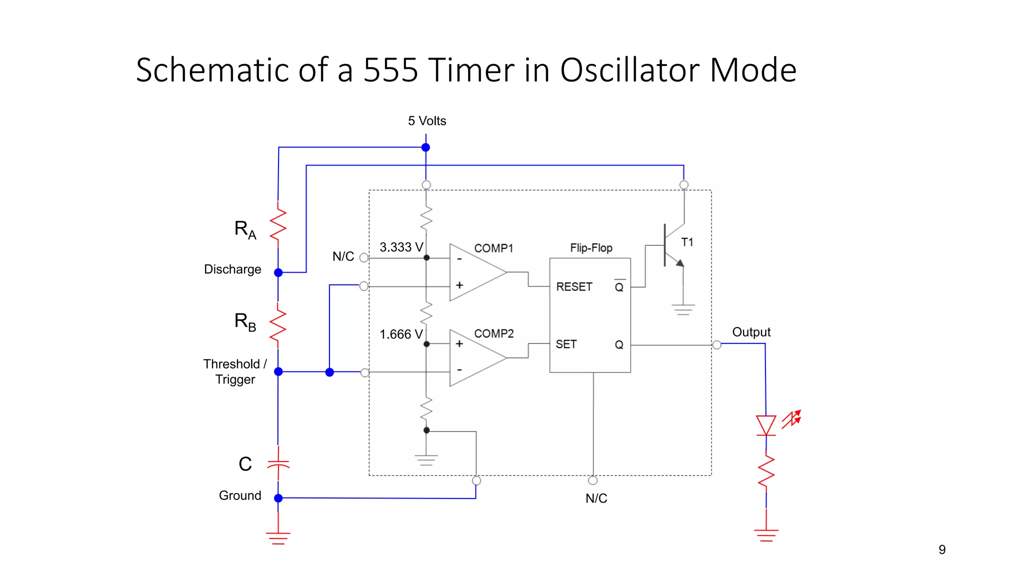 Analog Electronics TIMER IC 555 | PPTX