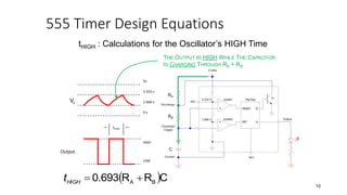 Analog Electronics TIMER IC 555 | PPTX