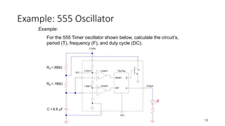 Analog Electronics TIMER IC 555 | PPTX