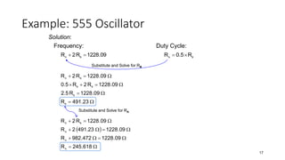 Analog Electronics TIMER IC 555 | PPTX