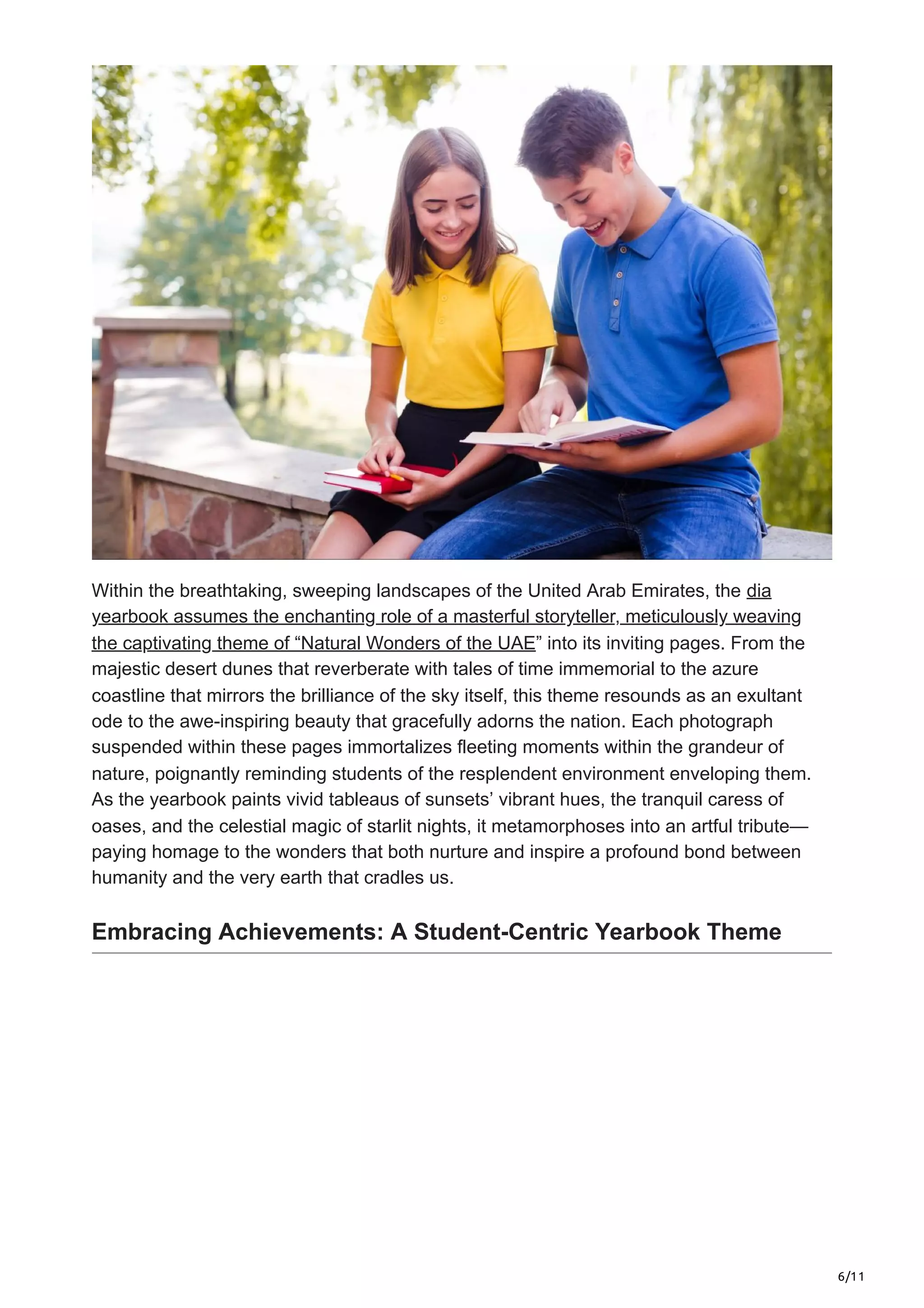 Top 10 Yearbook Templates Themes amp Ideas in UAE (1).pdf