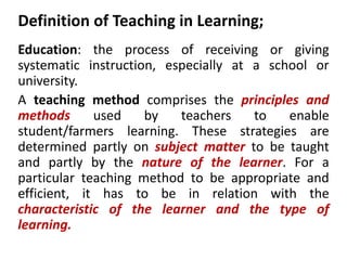 Agriculture Extension | PPTX