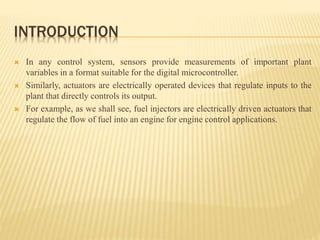 Automotive Electronics Sensors and Actuators | PPTX