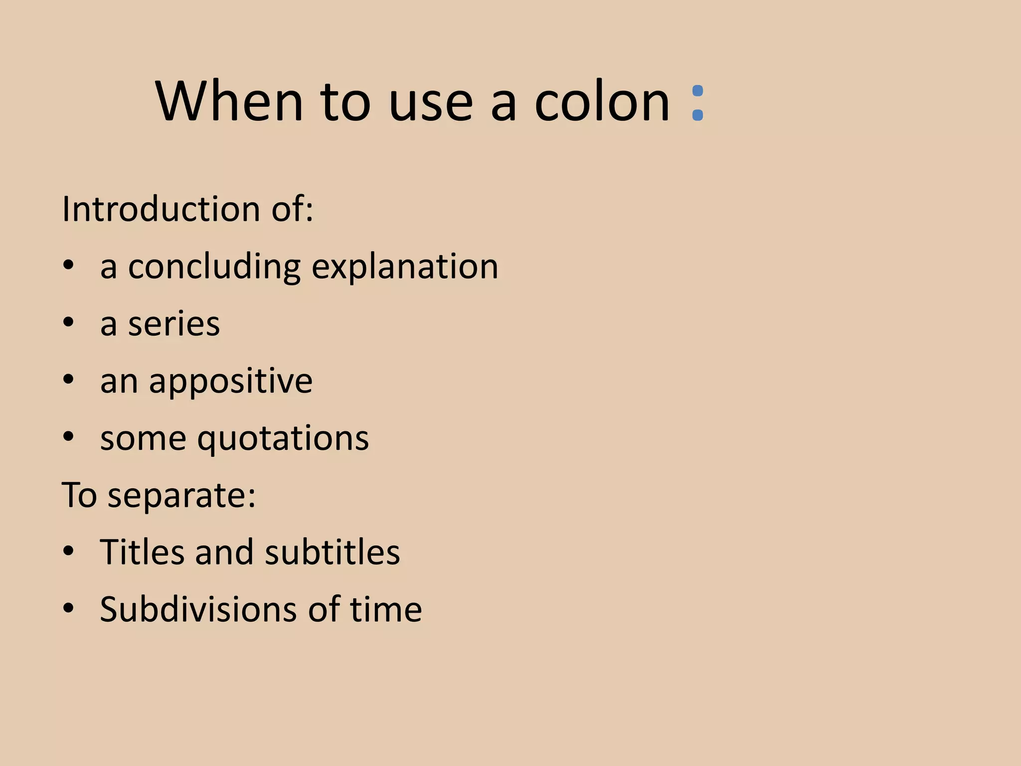 Ae Punctuation Marks | PPT