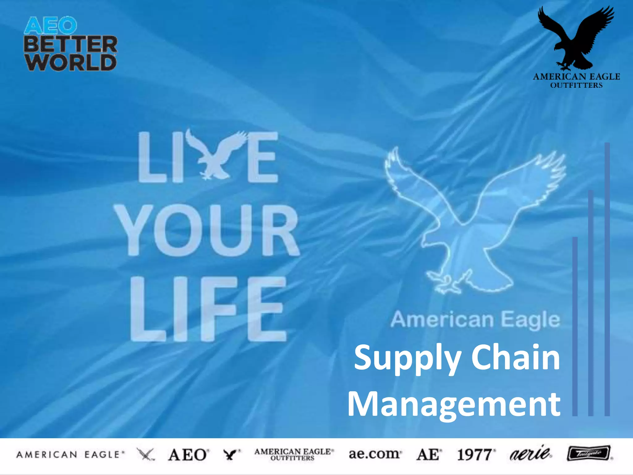 American Eagle Supply Chain management | PPTX
