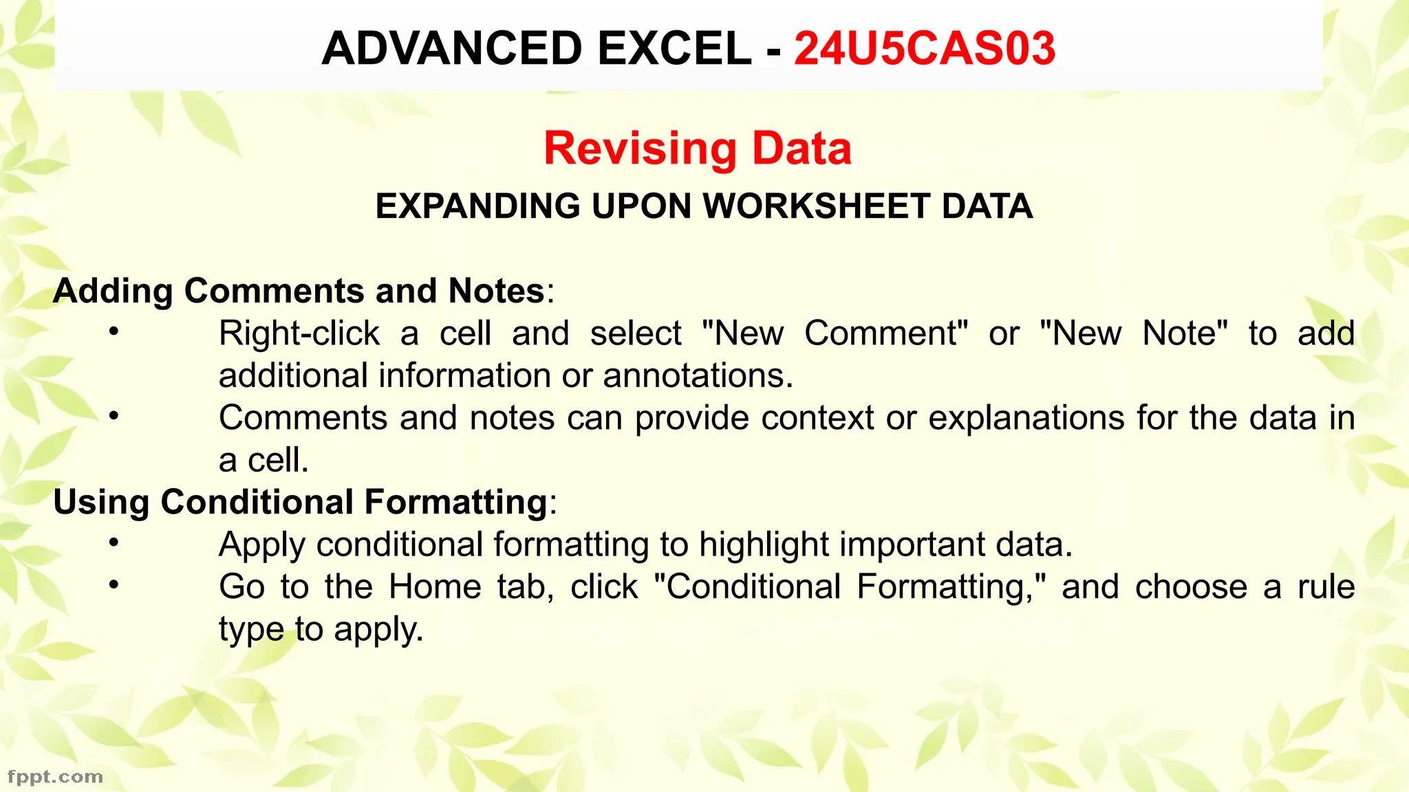 Finding And Replacing Data Correcting And Expanding Upon Worksheet Data Ppt