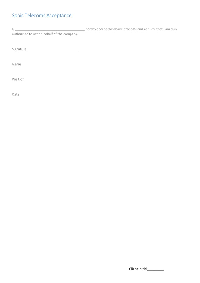 FTTB DFA Sign Up Form | PDF