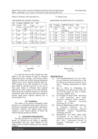 Machinability Study on Al-7si Alloy Subjected To Grain Refinement | PDF