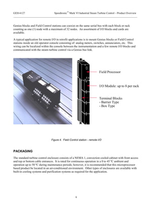 Mark VI ST Control Product Overview GEH 6127 | PDF