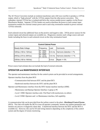 Mark VI ST Control Product Overview GEH 6127 | PDF