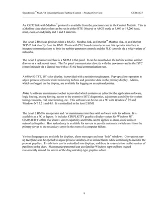 Mark VI ST Control Product Overview GEH 6127 | PDF