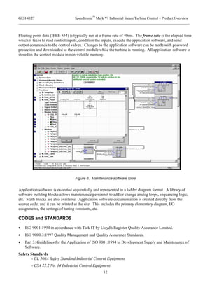 Mark VI ST Control Product Overview GEH 6127 | PDF