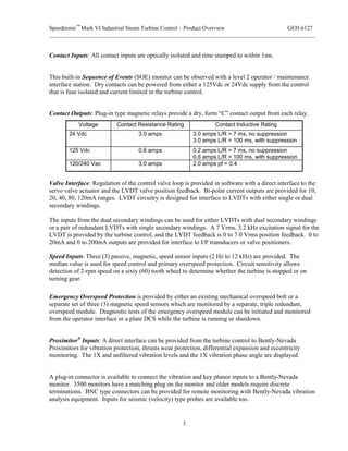 Mark VI ST Control Product Overview GEH 6127 | PDF