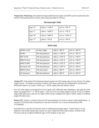 Mark VI ST Control Product Overview GEH 6127 | PDF