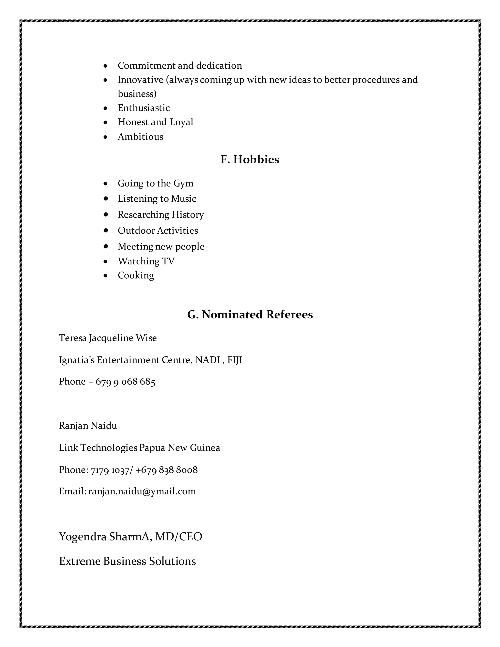 Chris CV-Final | PDF