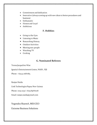 Chris CV-Final | PDF