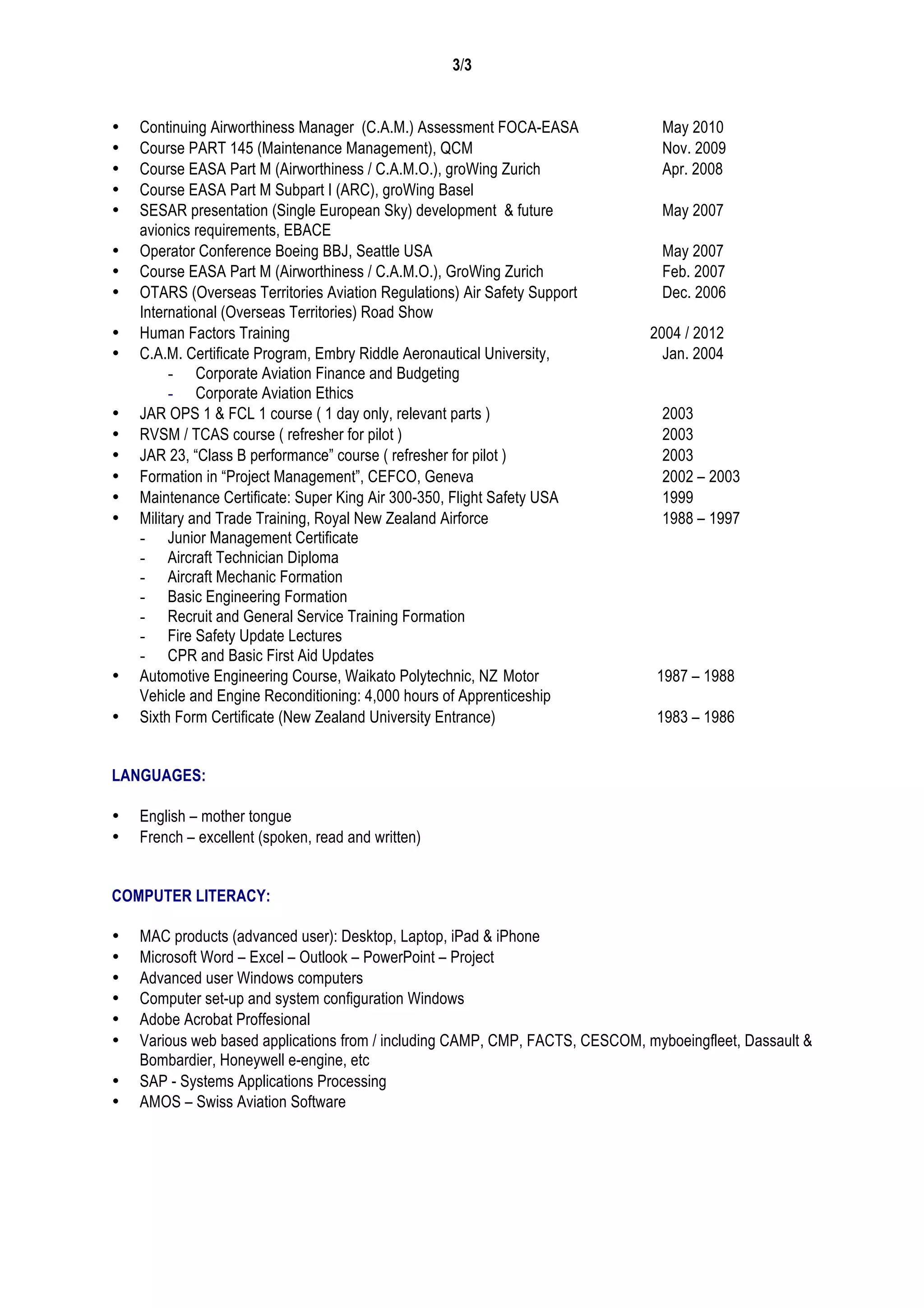 Curriculum Vitae - Stephen Wilson | PDF