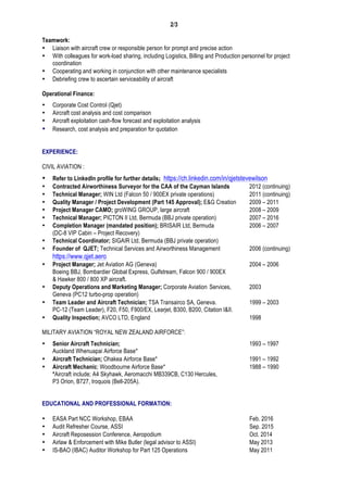 Curriculum Vitae - Stephen Wilson | PDF